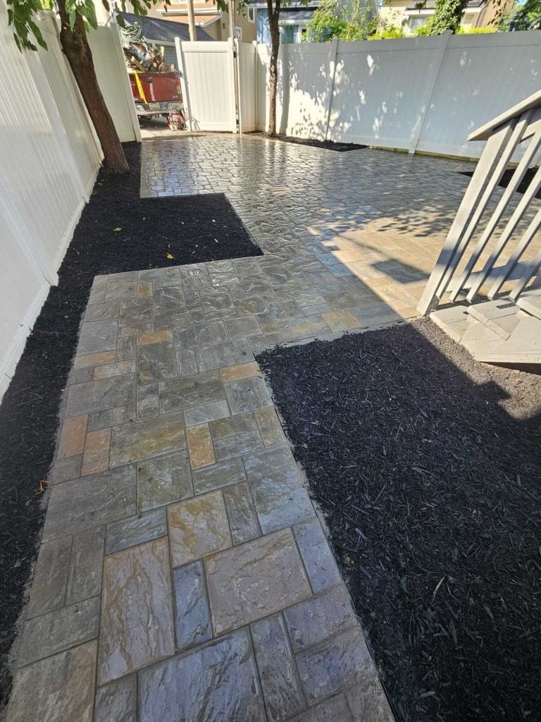 Backyard Patio Transformation - Bethesda Professional Construction Services